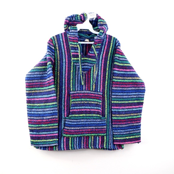 Vintage | Shirts | Vintage 9s Streetwear Drug Rug Hoodie Sweatshirt ...